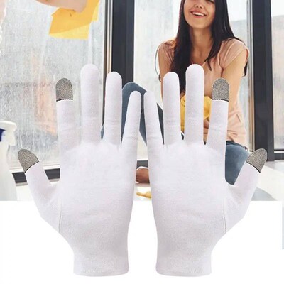 Cotton Gloves Touchscreen Driving Gloves Touchscreen Texting