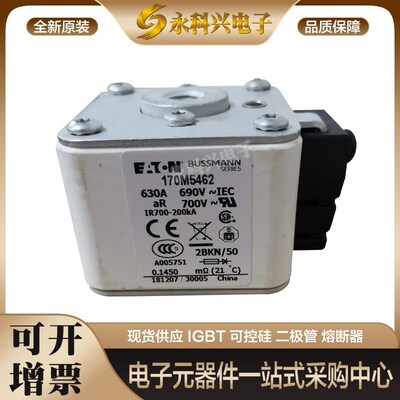 全新巴斯曼快速熔断器170M5461/5462/5463/5464/5465/5466/5467