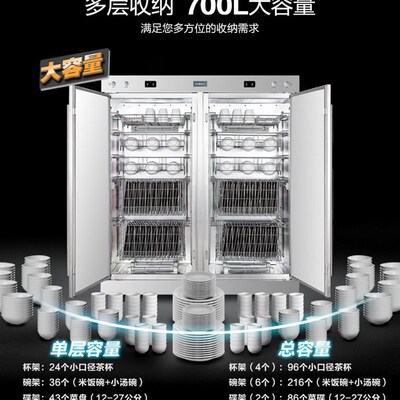 适用康宝RTP700A-1(B)碗架勺子架分餐盘架发热管门封条配件组件