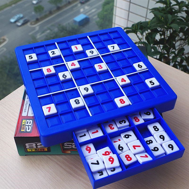 小学生数独棋盘儿童入门九宫格游戏桌游数字逻辑思维训练益智玩具