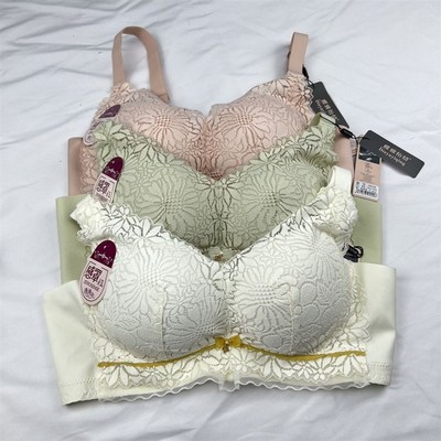 蝶雅怡情2020无侧骨三排扣手掌杯调整型收副乳柔软B杯中厚不空杯