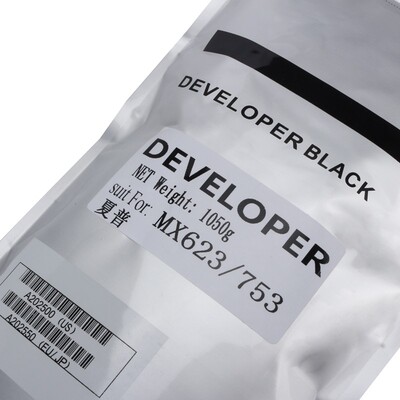 原装分装夏普MX-753CV载体M753U M623U 700 550 620 N显影剂 铁粉