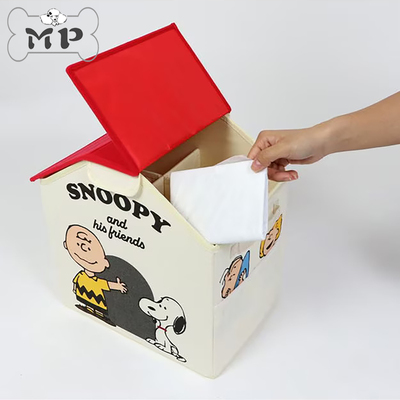 日本史努比四宫格小房子收纳柜