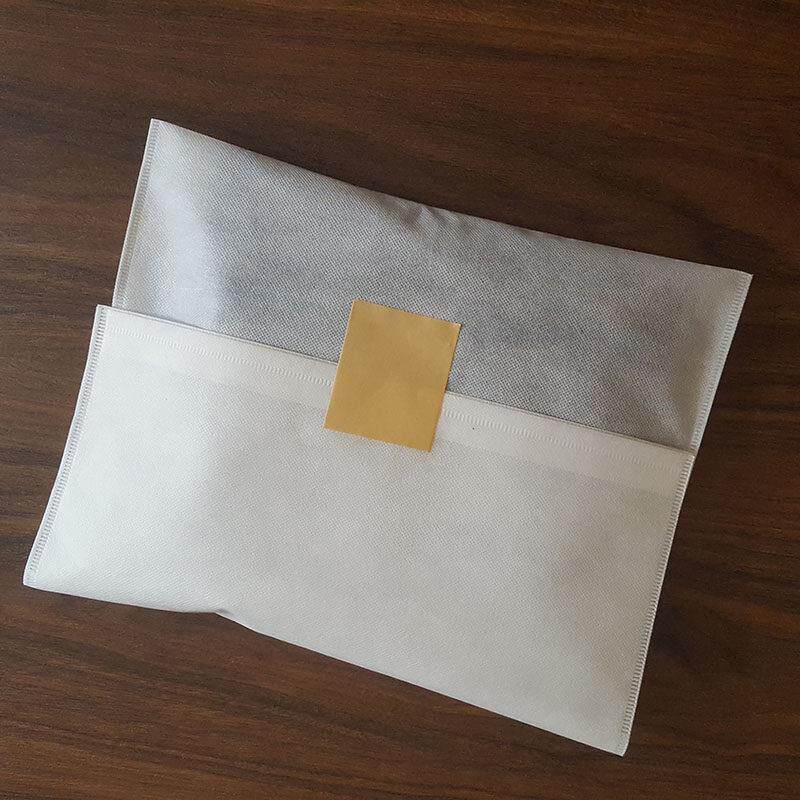 加厚60克有贴纸可封口无纺布包装袋高档服饰礼品服装防尘收纳高级
