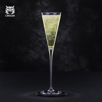 CP8203 CRISON无铅水晶玻璃香槟酒杯子 高脚气泡酒杯调酒鸡尾酒杯