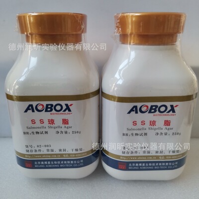 SS琼脂 SS 琼脂 BR250g/瓶 北京奥博星 02-003
