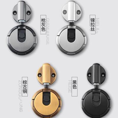 顶固正品3239门挡器防撞地吸卧室门碰机械无磁门阻隐形门吸可调距