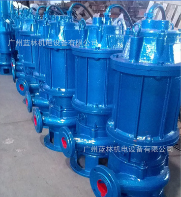 无堵塞污水污物潜水电泵 350WQ1300-12-75KW高扬程污水泵
