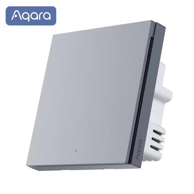 Aqara绿米智能墙壁开关H1单火远程控制无线双切遥控开关智能正品