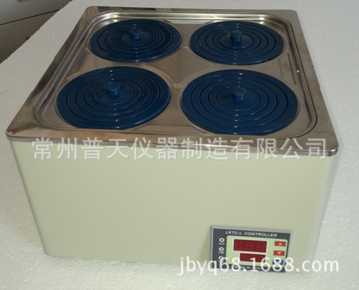 现货HH-G4双列四孔恒温水浴锅 实验室电热恒温数显水浴锅批发