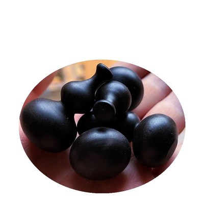 雷击枣木雷心葫芦挂件小葫芦寓意福禄黑色葫芦雷击木雷劈千年枣树