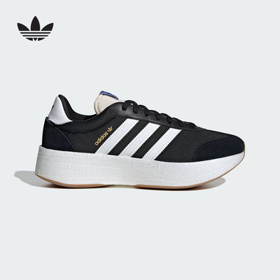 阿迪达斯2025春新款男女鞋CITY RNR经典运动休闲鞋 JI0836