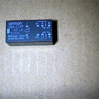 G6A-234P-S 12VDC   二手拆机正品继电器