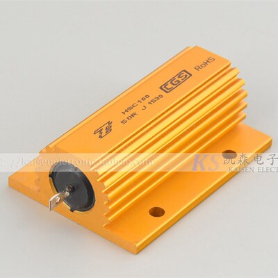 HSC10050RJ 6-1625999-9 HSC100100RJ 1625999-1金属壳TE功率电阻