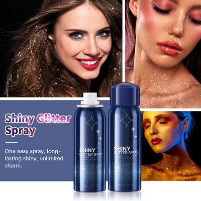 Ibcccndc Shimmer Body Spray 60ml夜店派对星空闪光身体闪粉喷雾