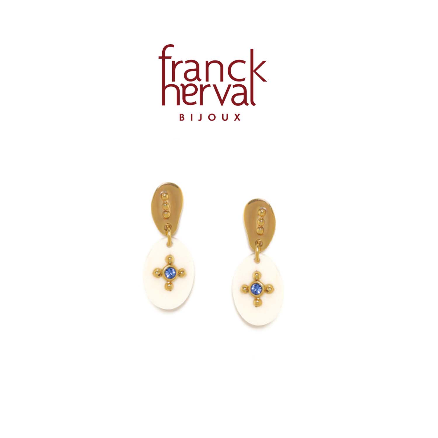法国Franck Herval JOANNE系列 耳饰 原装进口