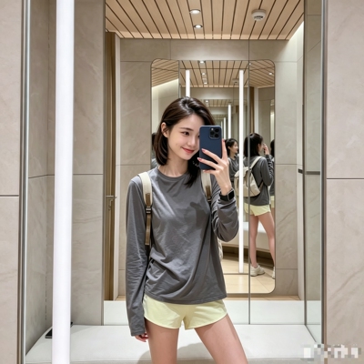 【直邮c】lululemon代购 EasySet Relaxed Long-Sleeve宽松长袖女