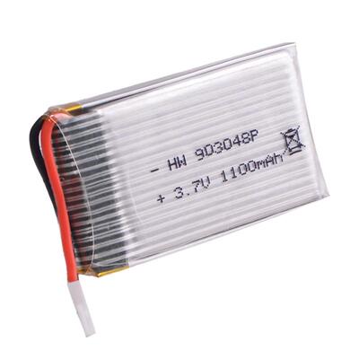 3.7V 1100mAh升级版x5sc x5sw RC直升机ru20 M18 H5P锂电池903048