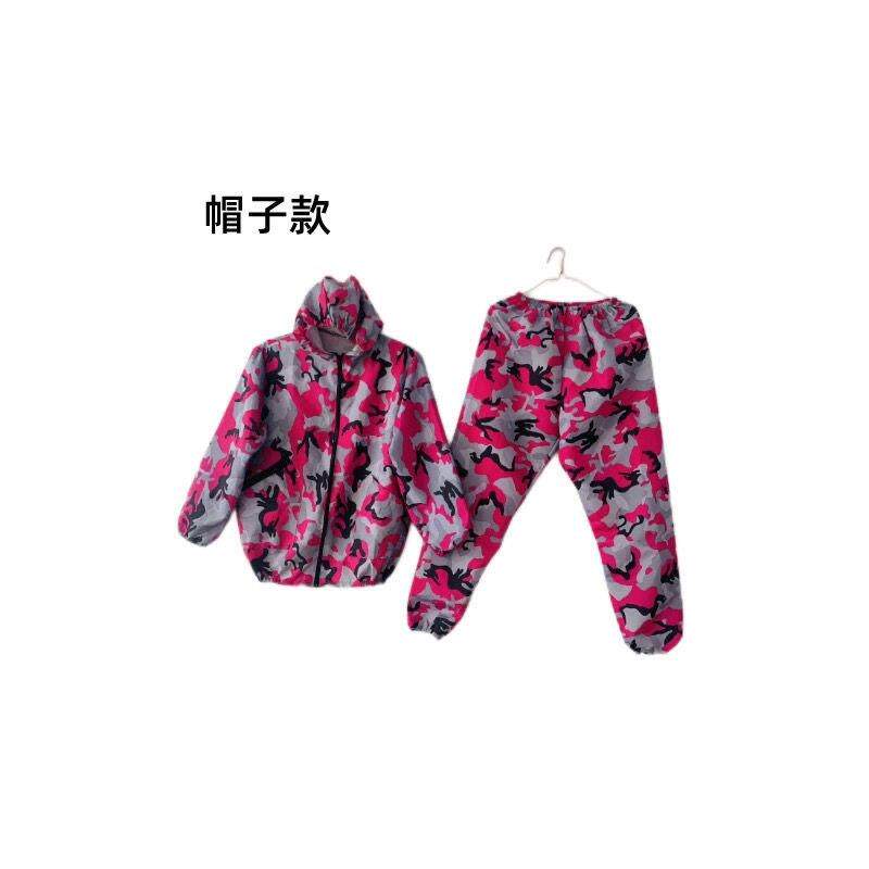 防护服耐磨防静电男女通用防岩棉宽松连帽工地工厂通用防尘工作服