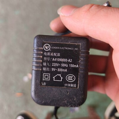 适用LEI立德A41090080-A2电源适配器交流AC9V800mA圆口供电器线
