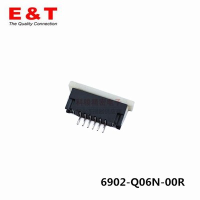 Entery恩得利6902-Q06N-00R连接器1.0FPC 6P下接 H3.0 10个起拍