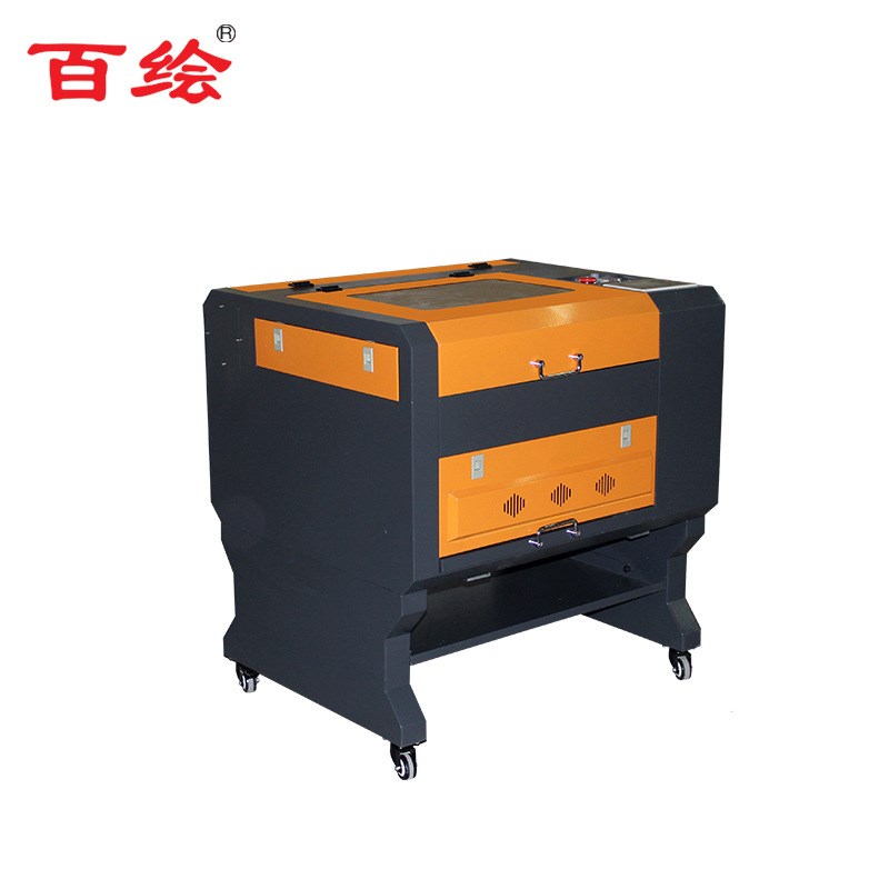 PP板亚克力覆盖膜布料砂纸PU皮革衣饰Logo激光切割机激光雕刻机