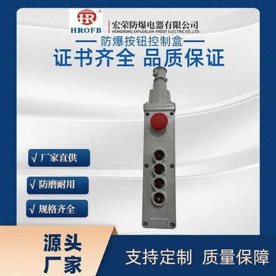 LA5817电动葫芦控制按钮行车手柄防爆按钮开关防爆起重机按钮开关
