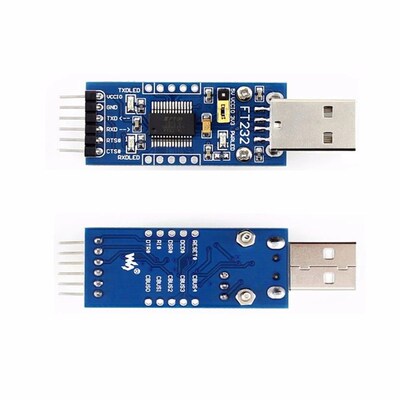 Waveshare FT232模块 FT232 USB转串口 USB转TTL FT232R FT232RL