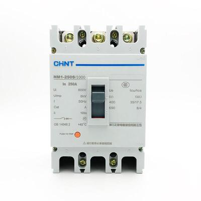 正泰塑壳断路器NM1 63A100A125A160A200A250A400A3P4P空气开关