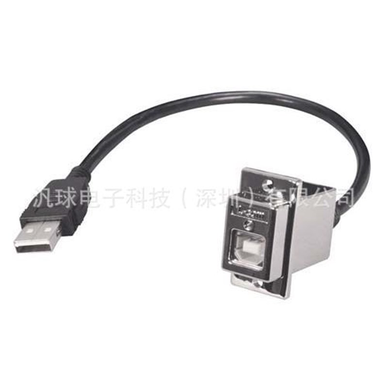 ECF504-12BAL L-COM 12英寸/0.3米USB B型耦合器线缆 现货