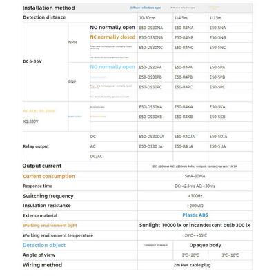 正品浙江飞凌光电开关E3Jk-Ds30M1-R4M1-5Dm1-5L-5M1红外传感器