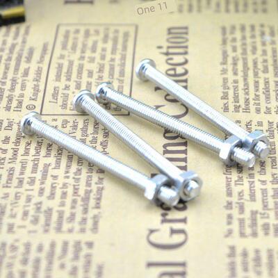 120X120X38MM风扇专用机箱固定长螺丝带螺母风扇螺丝 4mm*50mm