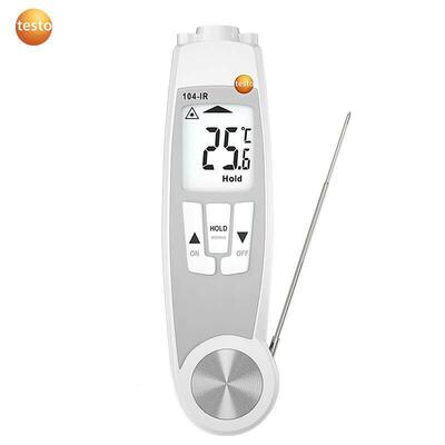 德图testo 1R0I折叠 食品温度计探针刺入式4温度计EFO红外线测温