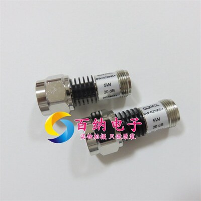 BW-N20W5+ DC-18GHz 20dB 5W 同轴固定衰减器 N