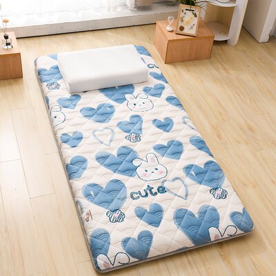 学生床0.9m上下铺90x200cm宿舍床垫3寝室单人垫子可折叠薄垫5公分