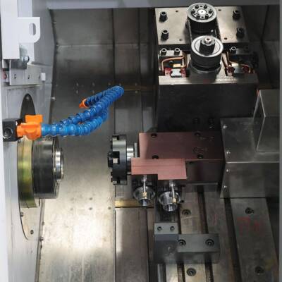 斜轨数控车床机床TCK56-500卧式斜床小型刀塔机车铣复合c铣床