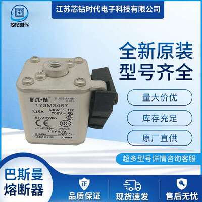170M3472 170M3473巴斯曼BUSSMANN熔断器保险丝