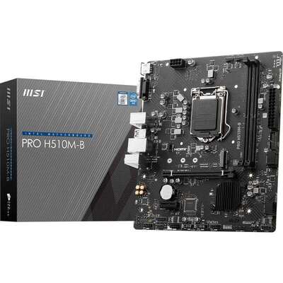 PRO H510M-B 电脑主板 支持 CPU 10400F/10400/10105/