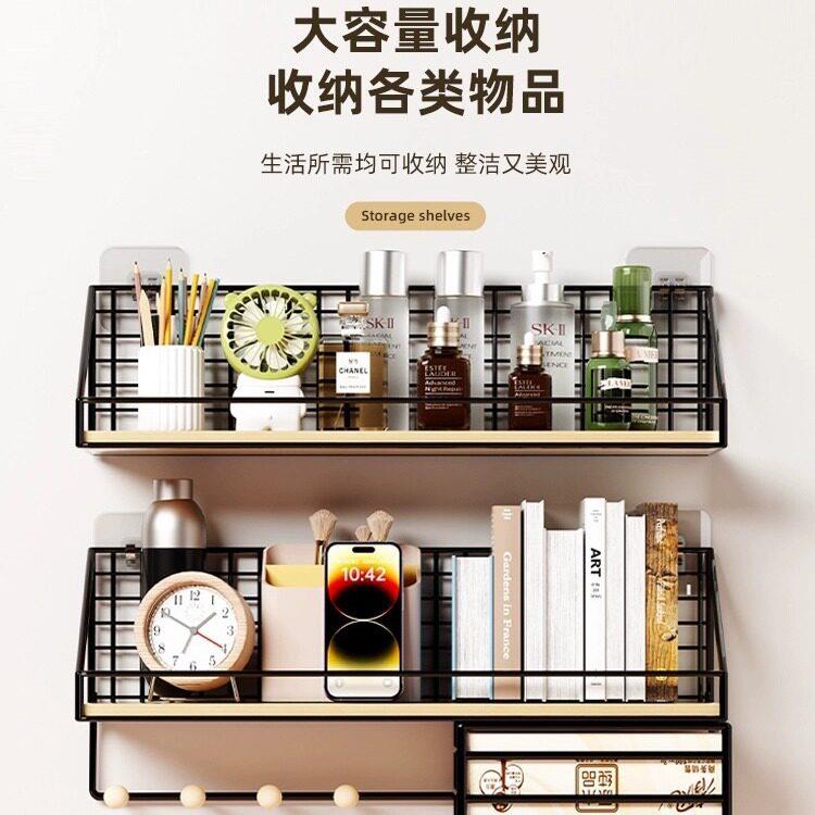 亚马逊客厅卧室厨房挂墙式置物架现简约装饰摆放墙壁悬挂架