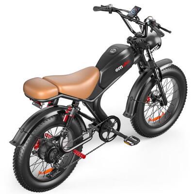 自行车私模20寸雪地肥胎电动自行车ebike 配海外仓