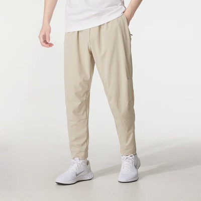 NIKE男款舒适速干冰丝运动轻便透气新款跑步拉链款小脚裤B7549