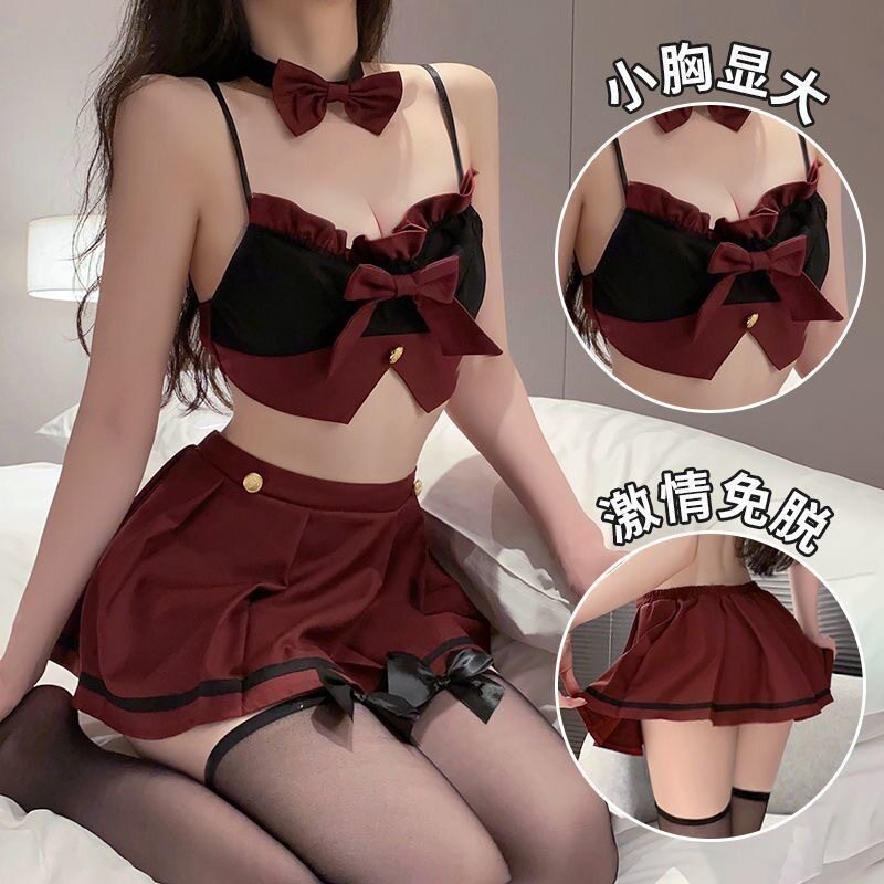 性感刺激勾魂超大码情调趣味套装制服jk一次性套装制服cos纯欲风