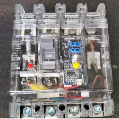 佛山佛力FLM1L透明漏电断路器 新款透明漏电开关FLM1L-125-630/4P