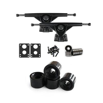 冲浪板7inch 长板UB支架70mm 滑板轮套装含轴承35mm桥钉6mm垫片