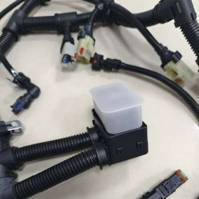 松小PC200-8挖掘机WA500-6机型6D140-5发动机用原装发动机线束