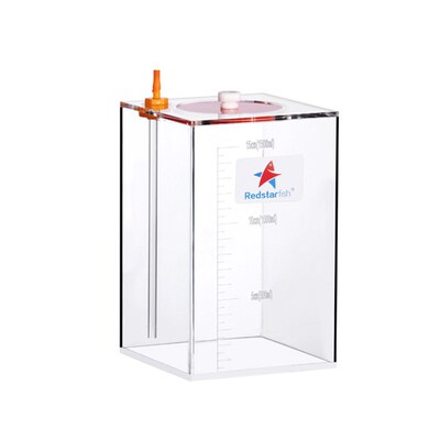 红海星海水储液桶/三格1.5L 2.5L 4.5L带刻度滴定桶储液桶