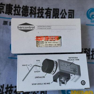 barcontrol PDS-1-008-M-2-1压力开关JOMESA FR60*60滤膜载物片