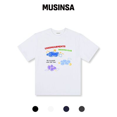 UNION GARMENTS CLOUD 背带裤短袖T恤 4COLOR韩国官网直邮进口