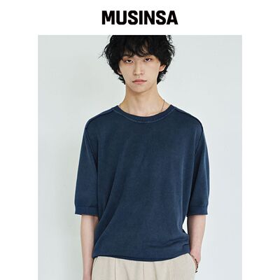 MINAV 哈弗针织衫 [海军蓝] MUSINSA韩国直邮官方正品