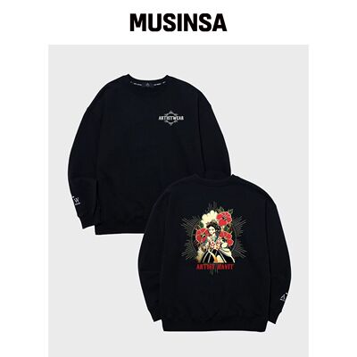 ARTISTWEAR [ATW X HABIT] 朝鲜学校印花卫衣 BK韩国官网直邮进口